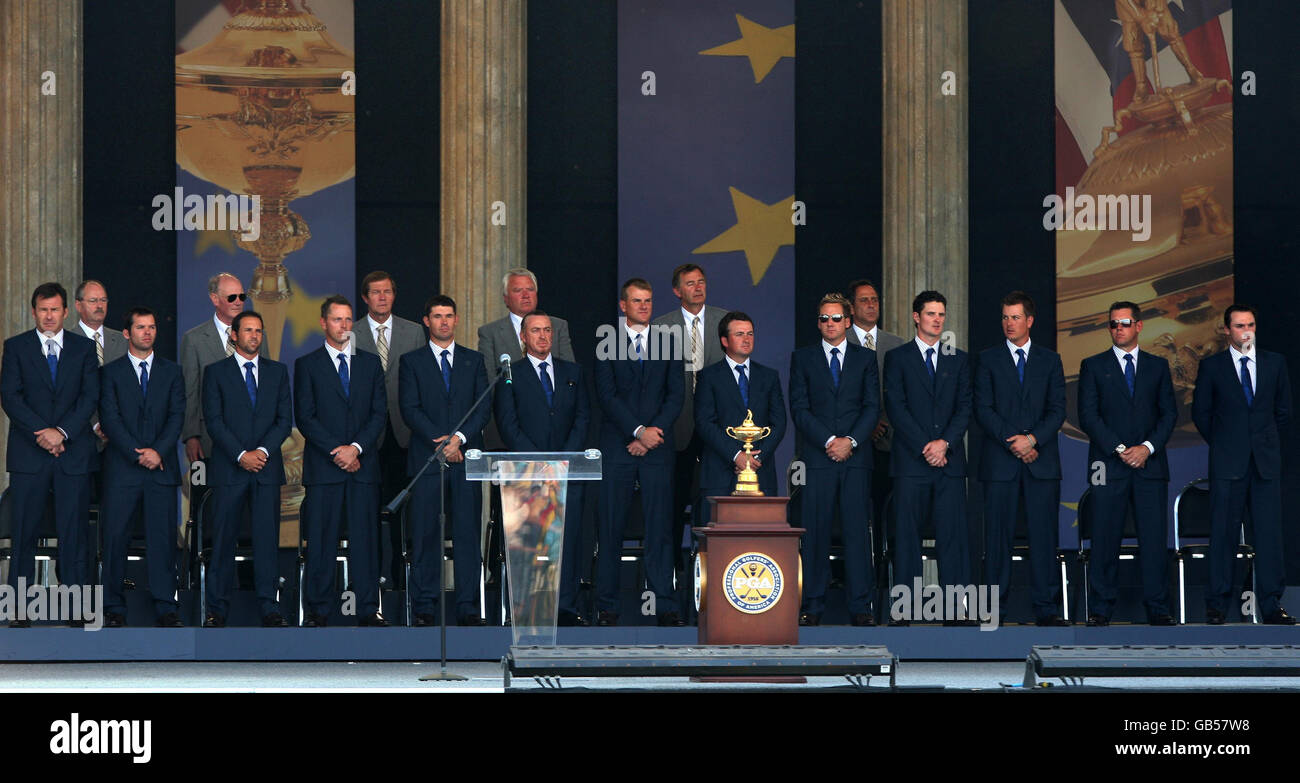 Golf - 37th Ryder Cup - USA v Europe - Opening Ceremony - Valhalla Golf ...