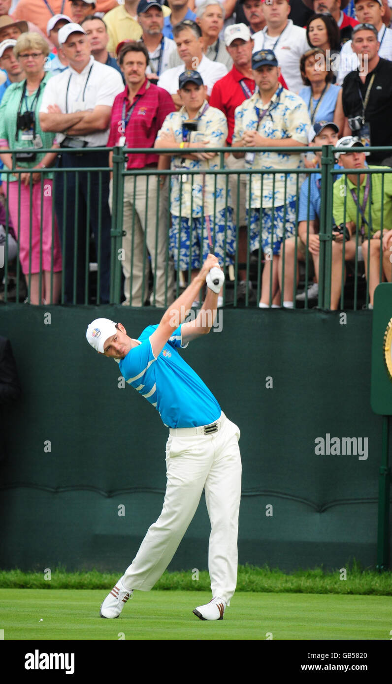 Golf - 37th Ryder Cup - USA v Europe - Day Two - Valhalla Golf Club ...