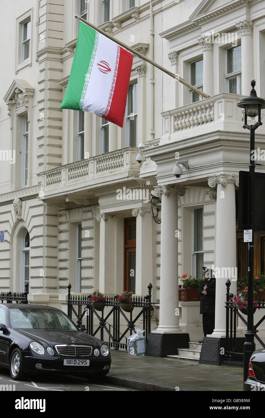 Iranian Embassy London Stock Photos & Iranian Embassy London Stock ...