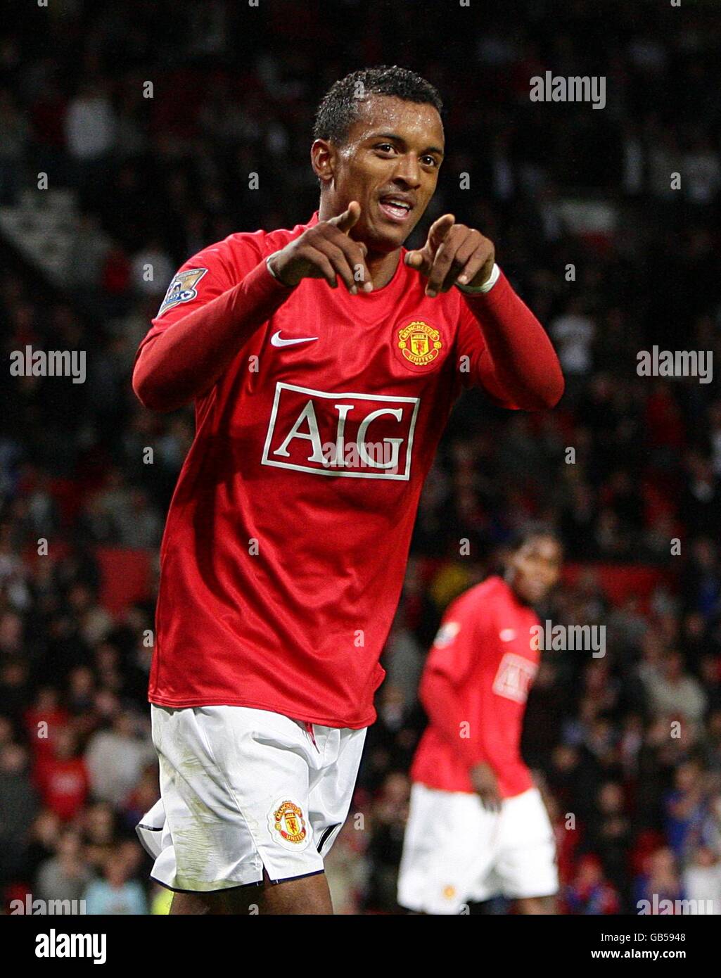 Nani manchester united celebration hi-res stock photography and images ...