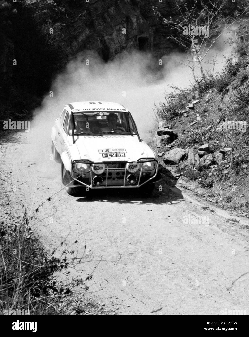 Rallying - Daily Mirror London-Mexico World Cup Rally Stock Photo - Alamy