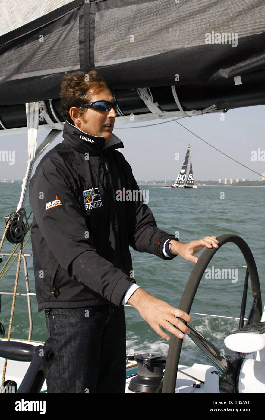 Sailing - Sam Davies Photo Shoot - Portsmouth. British yachtsman Brian ...