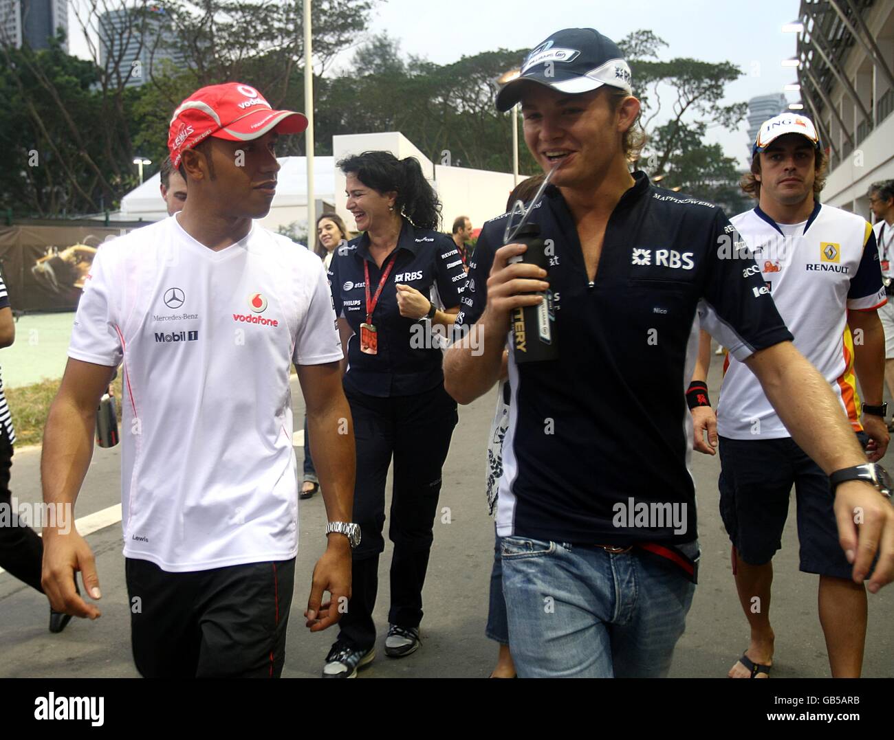 Motor Racing - Formula One Singtel Singapore Grand Prix - Race - Marina ...
