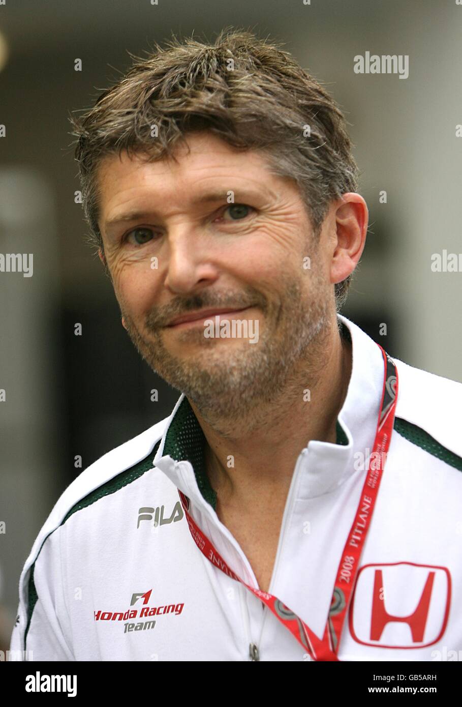 Honda Racing F1 Team Chief Executive Officer Nick Fry ahead of the ...