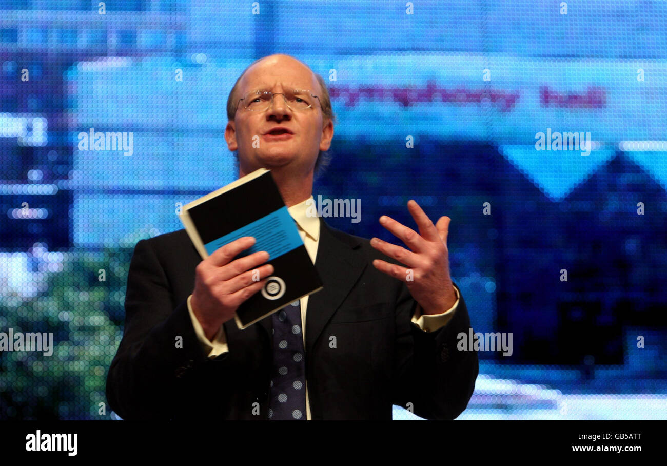 David Willetts speaks during the Conservative Party Conference at the ...