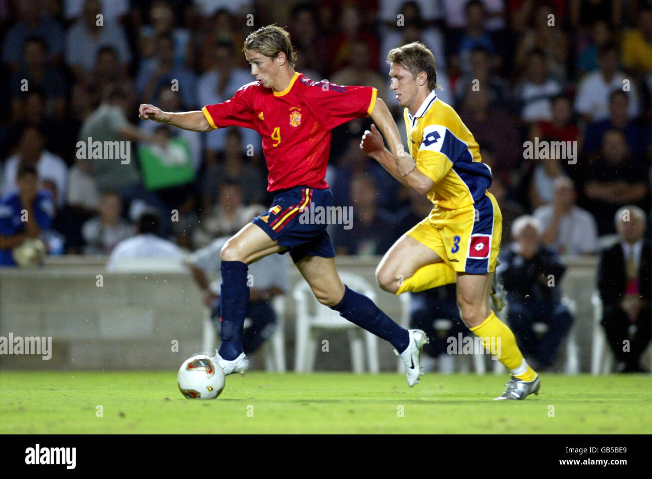 European championships 2004 qualifier group six hi-res stock ...