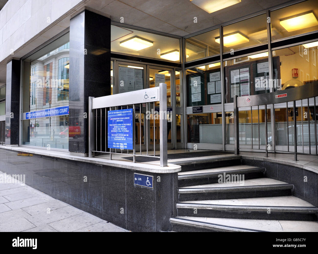 General view of Westminster Magistrates Court, London Stock Photo - Alamy