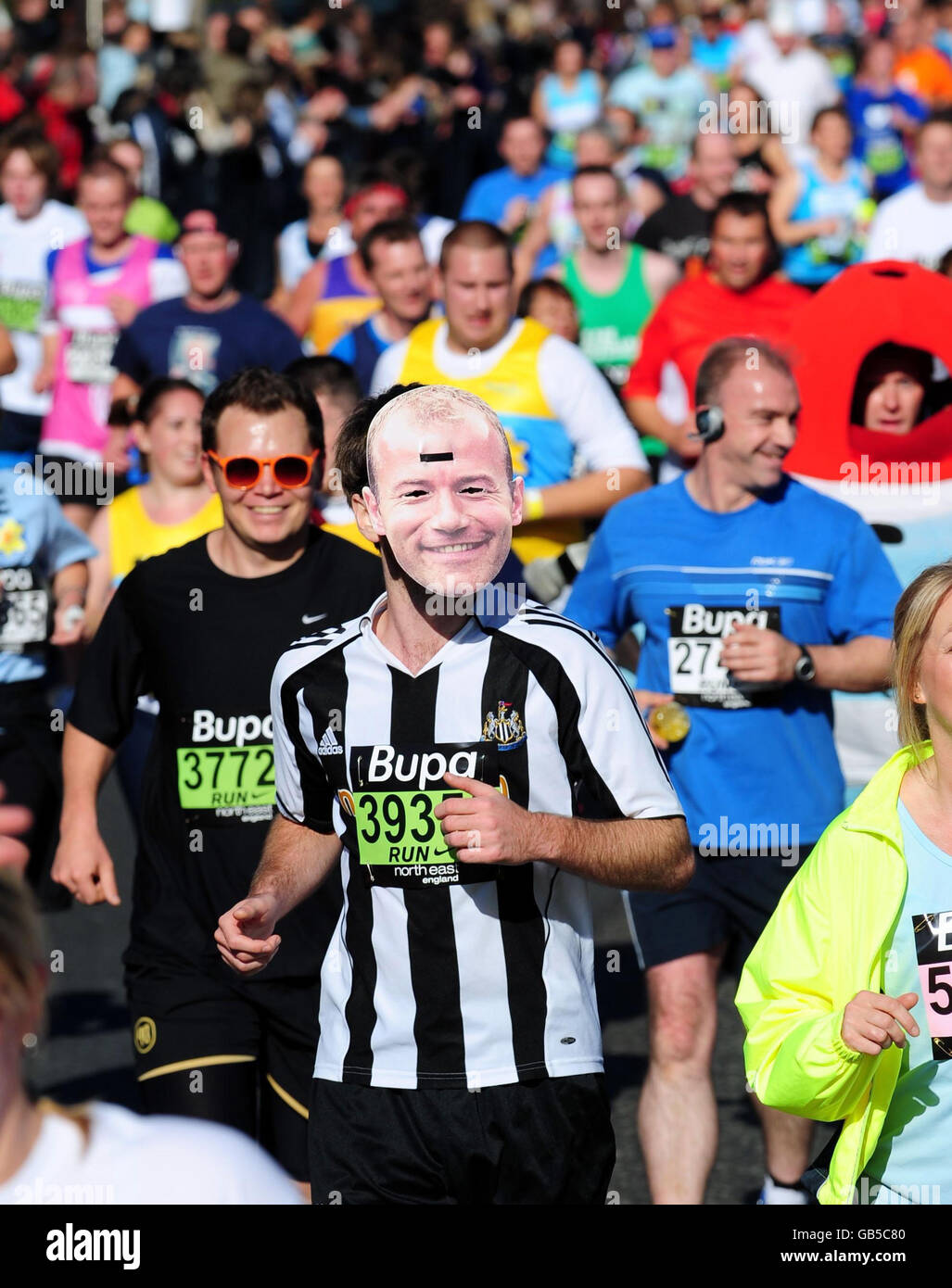Athletics - BUPA Great North Run Stock Photo - Alamy