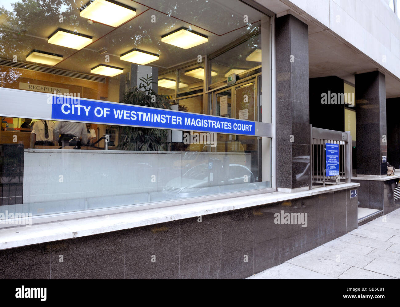 General view of Westminster Magistrates Court, London Stock Photo - Alamy