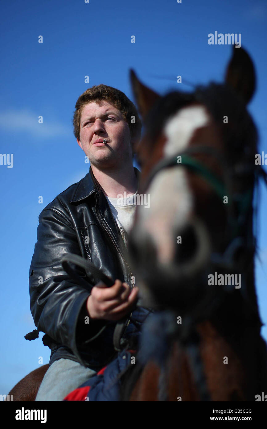 Ballinasloe horse fair hi-res stock photography and images - Alamy