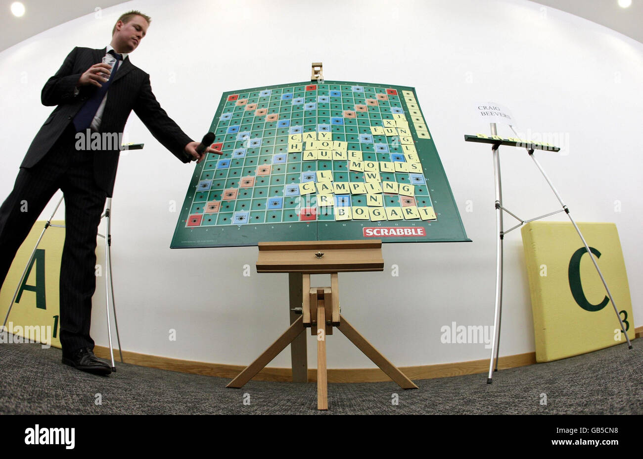 37th National Scrabble Championships Stock Photo - Alamy