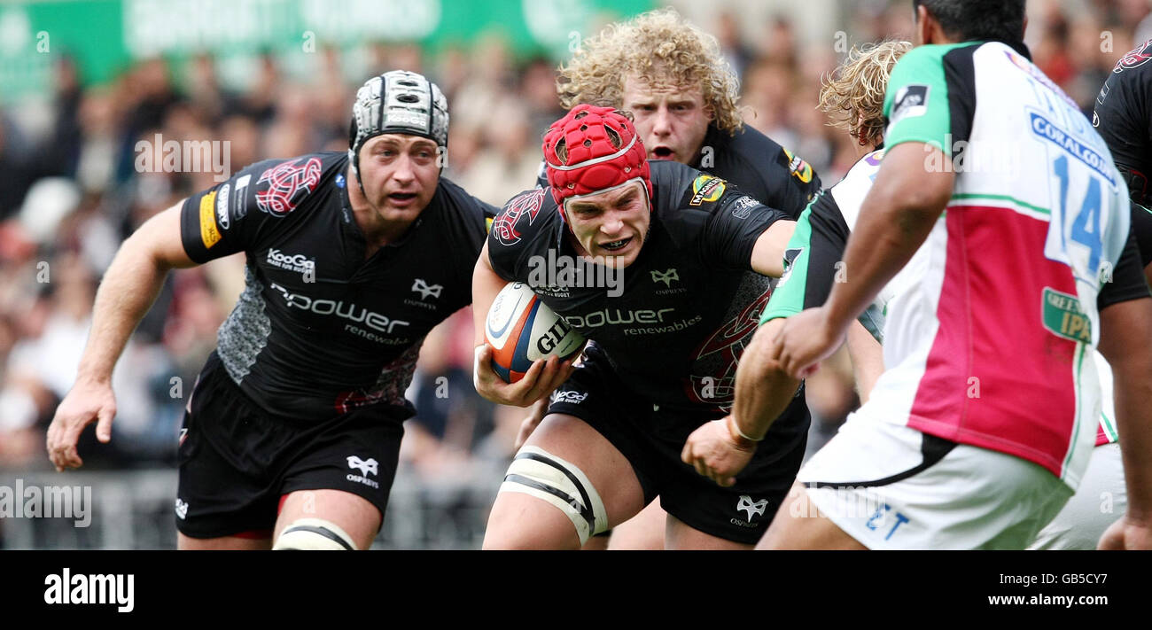 Rugby Union - EDF Energy Cup - Ospreys v Harlequins - Liberty Stadium ...