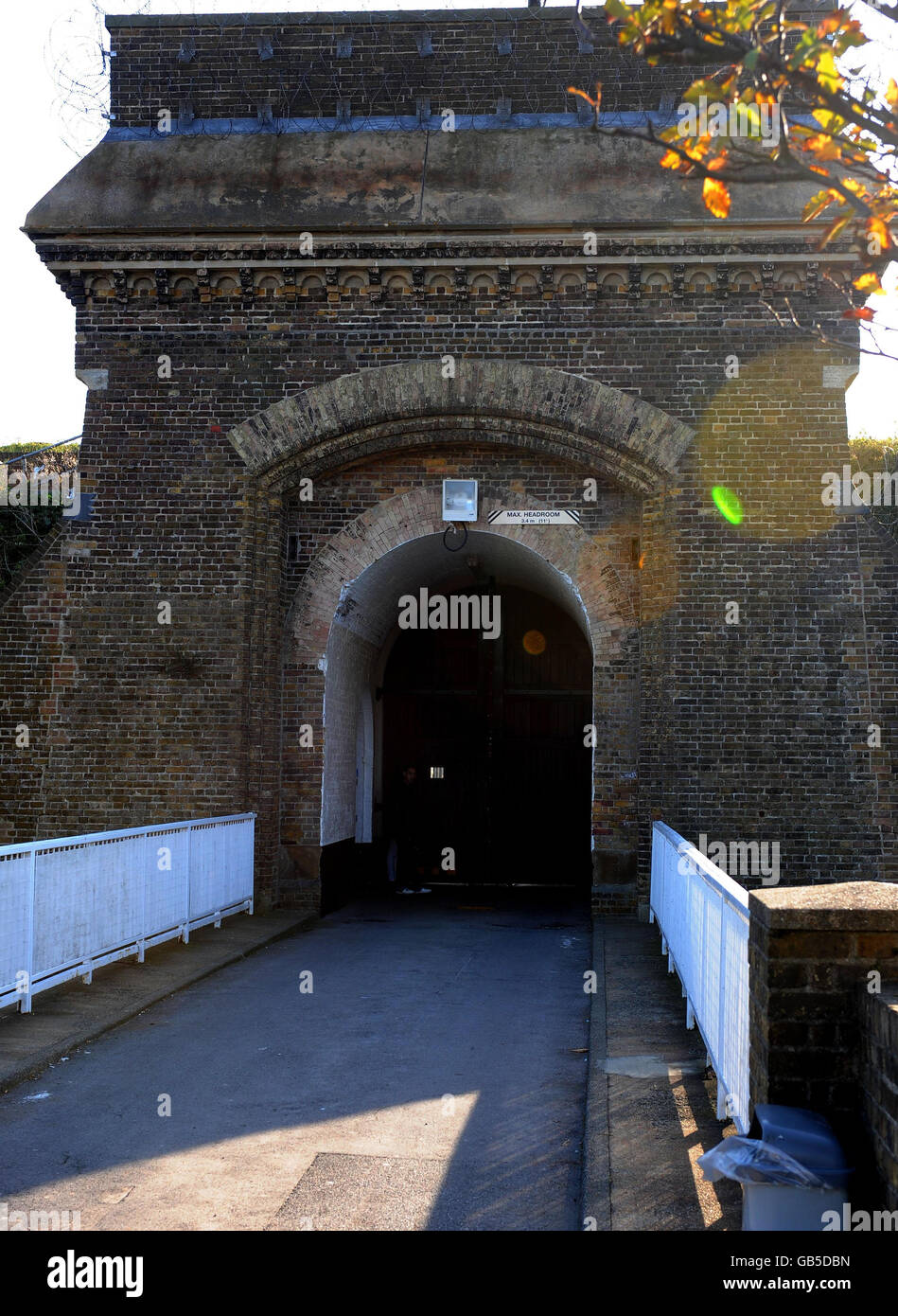 Prison Stock Dover IRC. The entrance to the Dover Immigration Removal ...