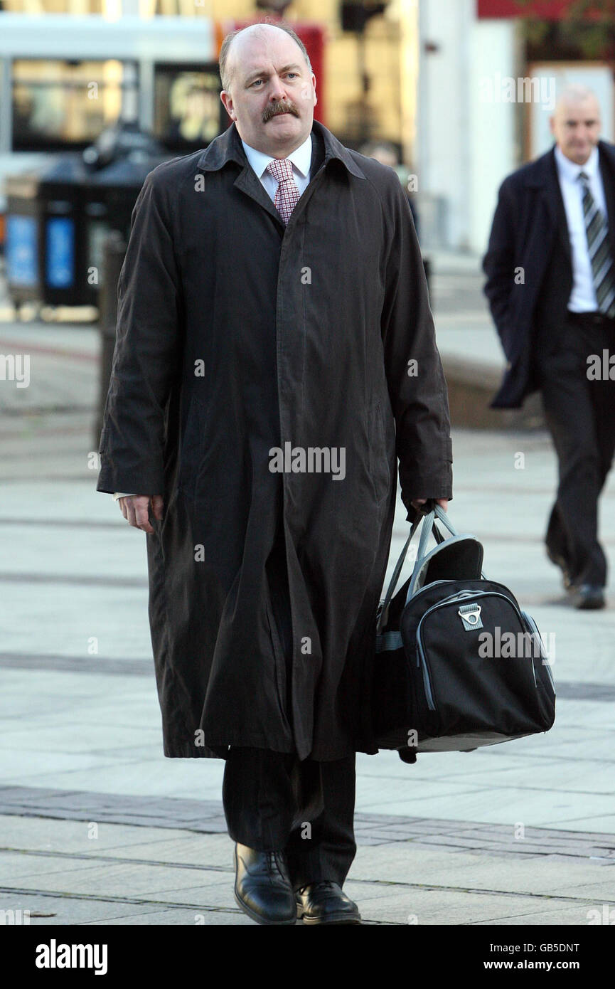 Mr Richard Pratt QC arrives at Liverpool Crown Court, where he will ...