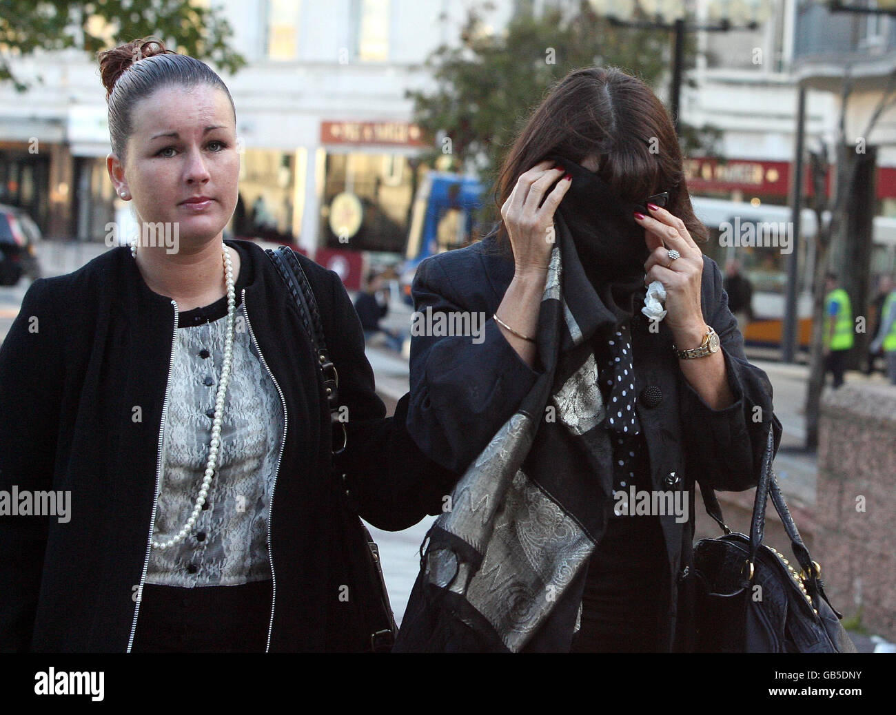 Janette Mercer, mother of Sean Mercer, who is accused of shooting Rhys ...