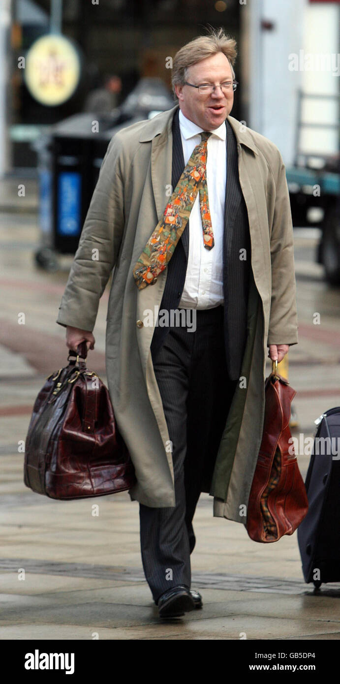 Mr Neil Flewitt QC arrives at Liverpool Crown Court, where he will ...