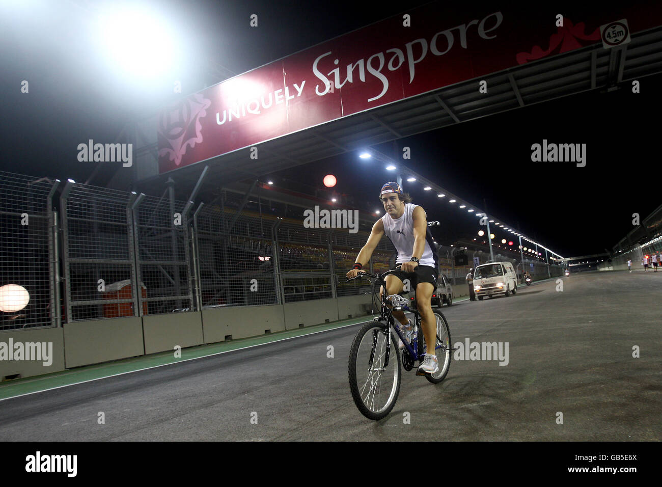 Motor Racing - Formula One Singtel Singapore Grand Prix - Paddock Day ...