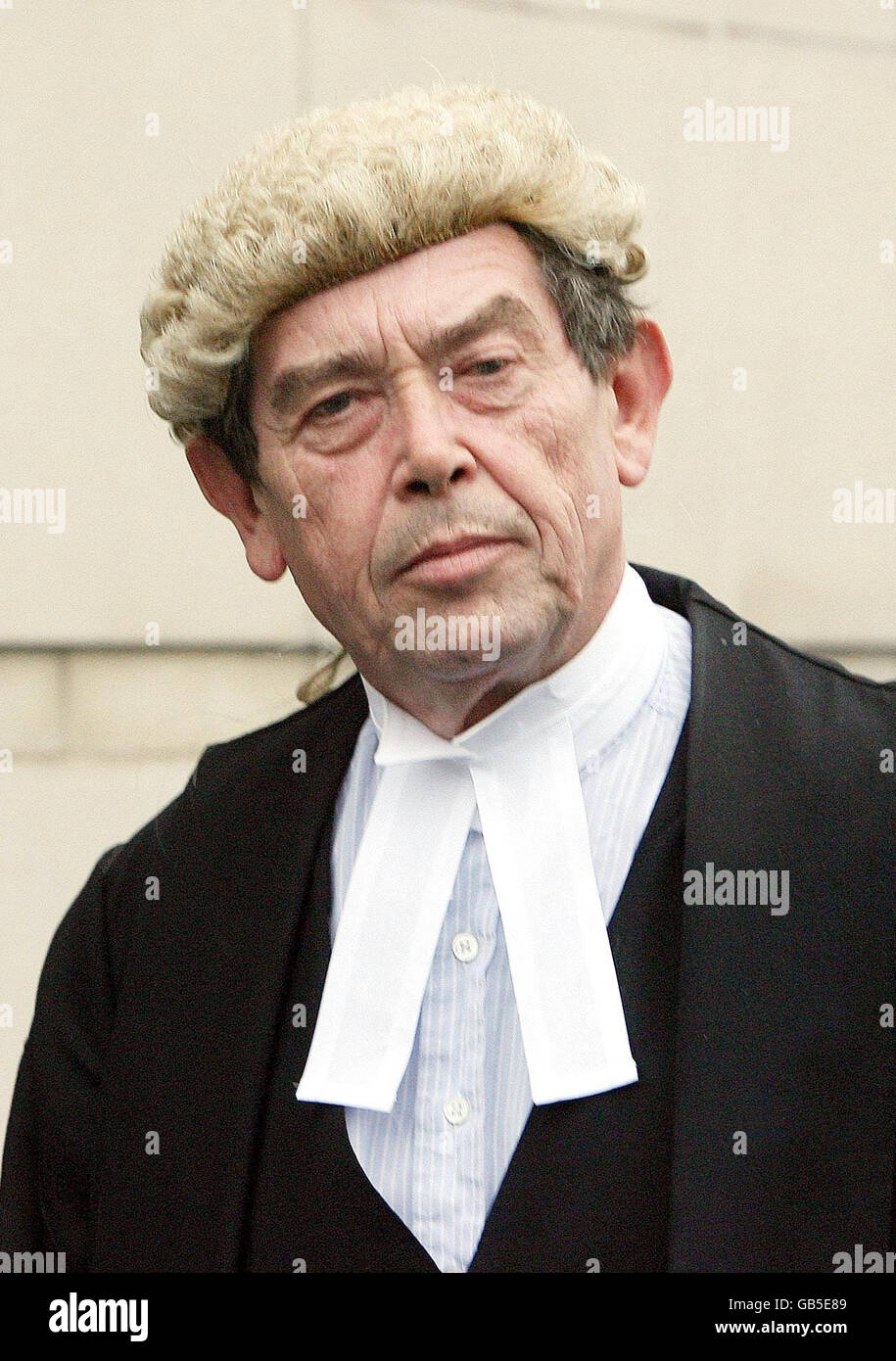 Prosecution lawyer Gordon Kerr QC leaves Belfast Crown Court, after ...