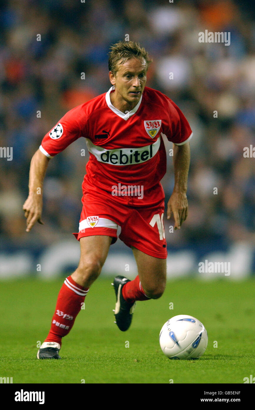 Soccer - UEFA Champions League - Group E - Rangers v VFB Stuttgart ...