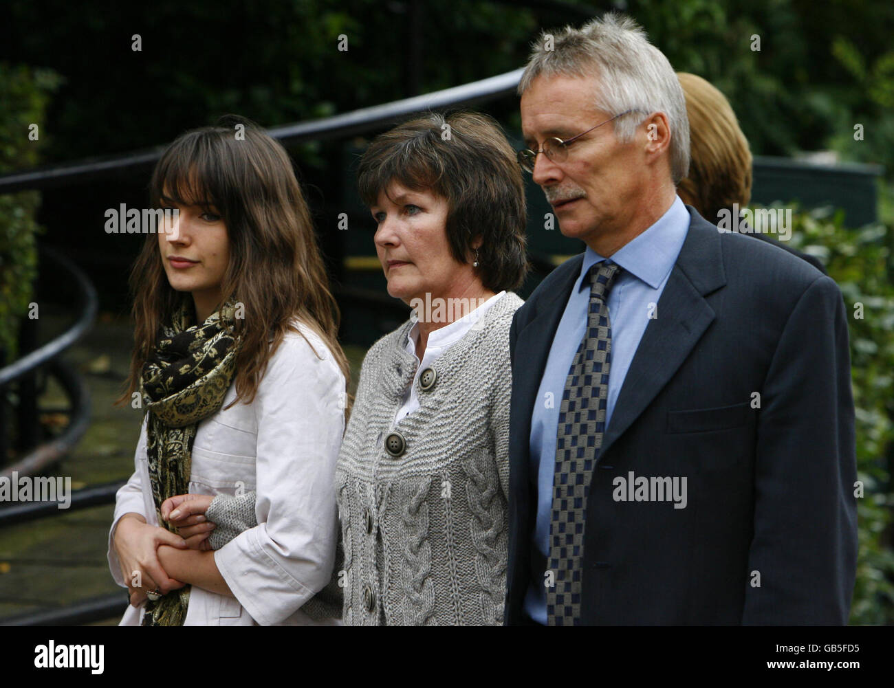 Hilary and Trevor Foster outside Winchester Crown Court in Hampshire ...