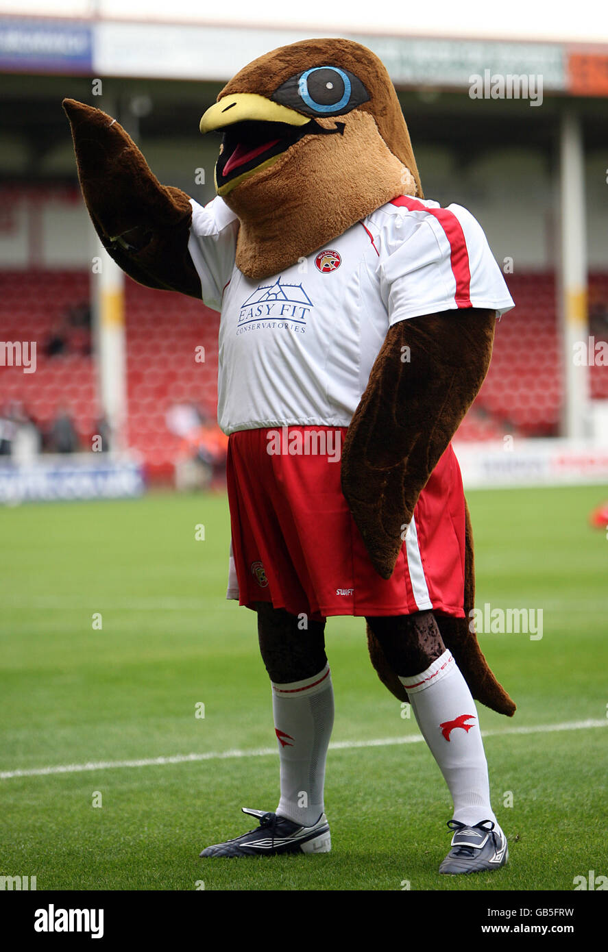 Walsall mascot swifty the swift hi-res stock photography and images - Alamy