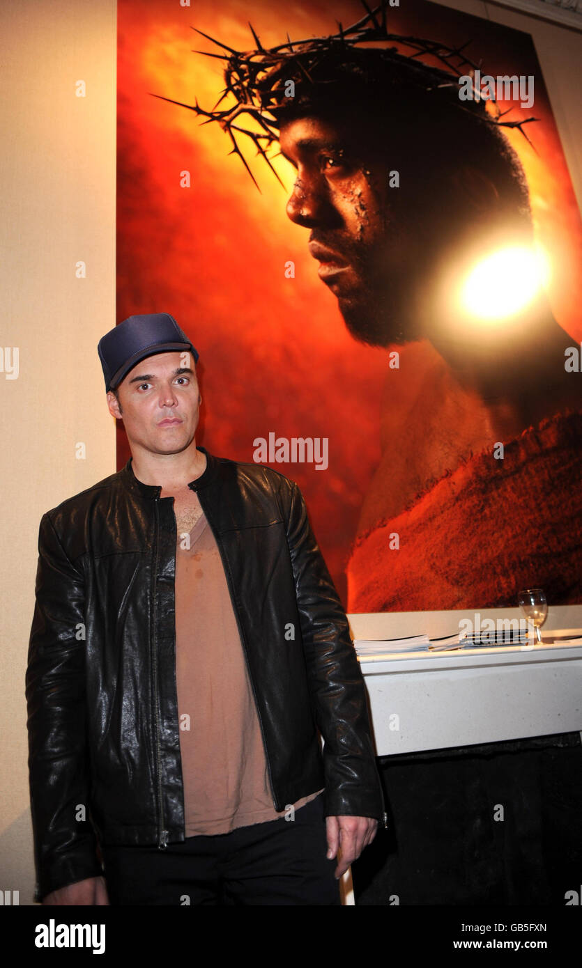American photographer and director David LaChapelle at the private view ...