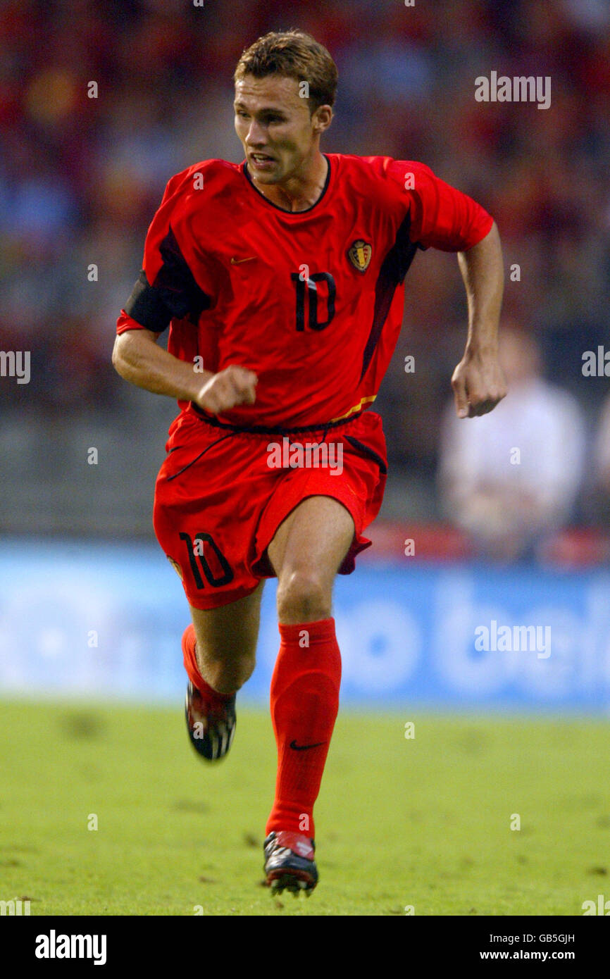 Soccer - International Friendly - Belgium v Holland. Thomas Buffel ...