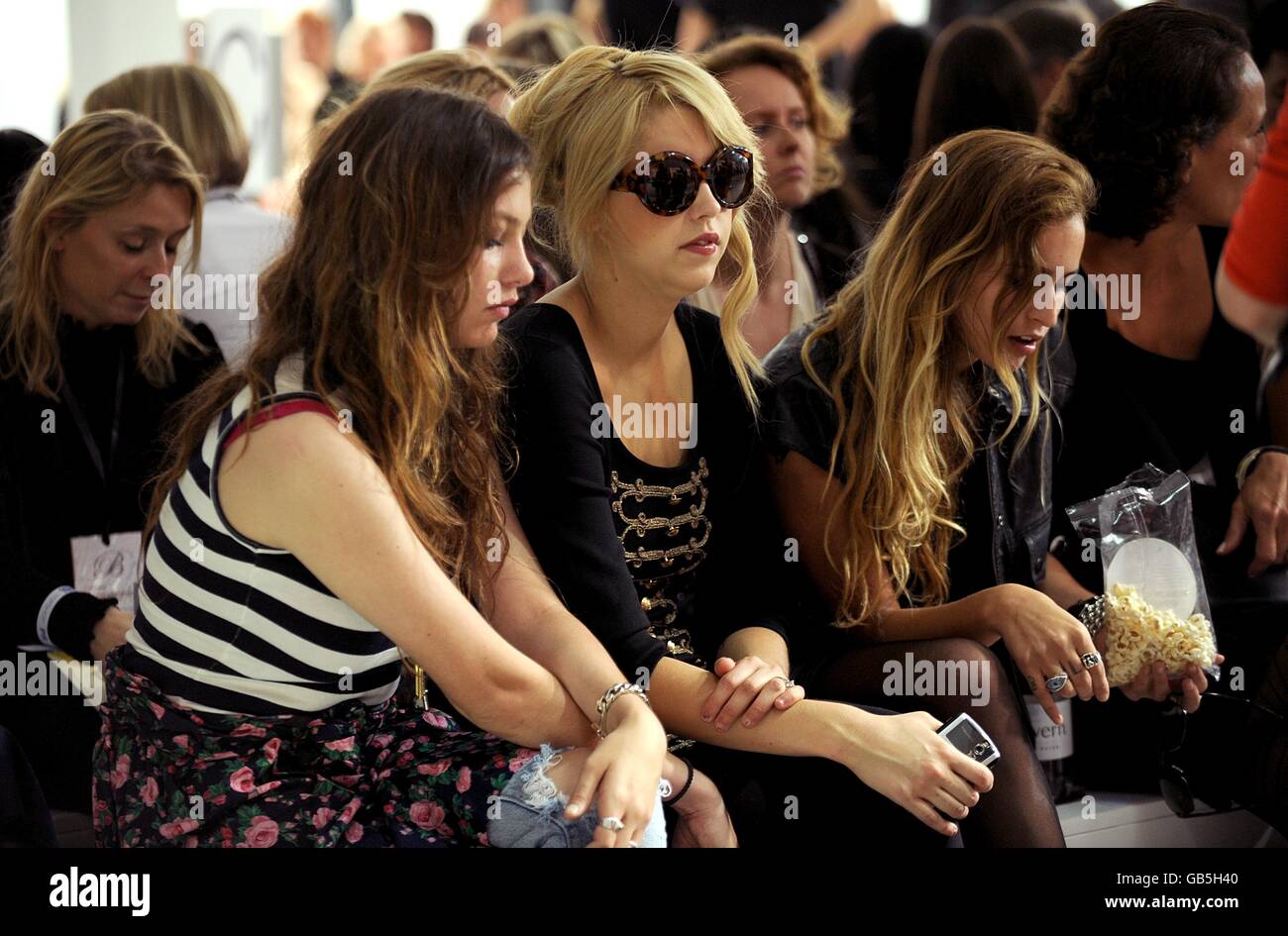 London Fashion Week - Temperley London Catwalk Show Stock Photo - Alamy