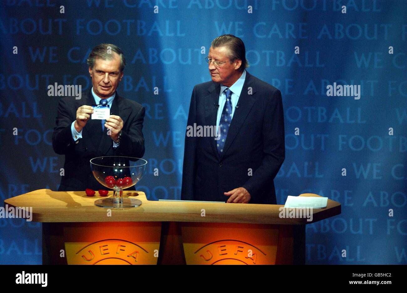 Soccer uefa super cup ucl draw hi-res stock photography and images - Alamy