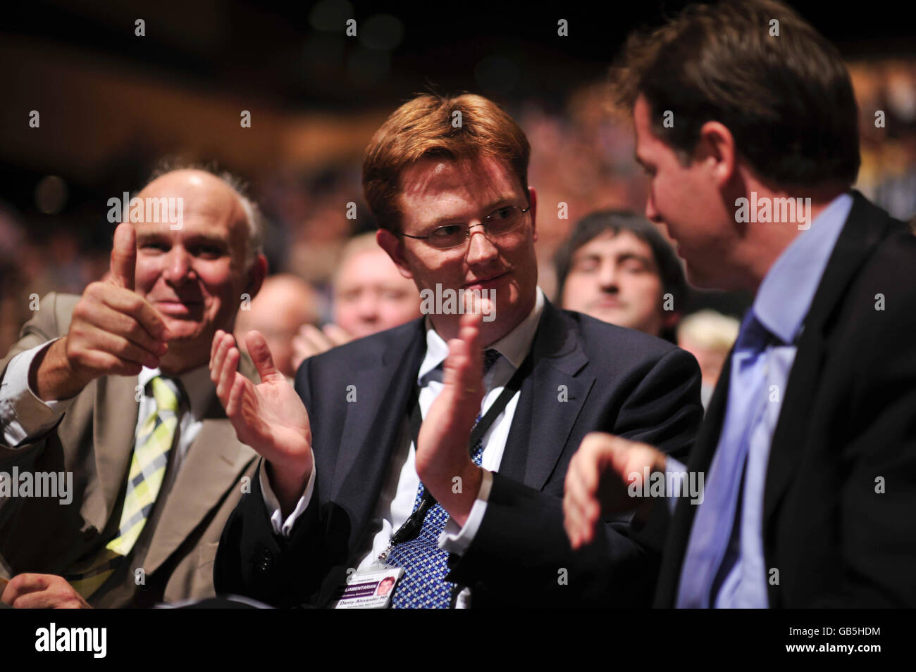 Nick clegg danny alexander vince cable hi-res stock photography and ...