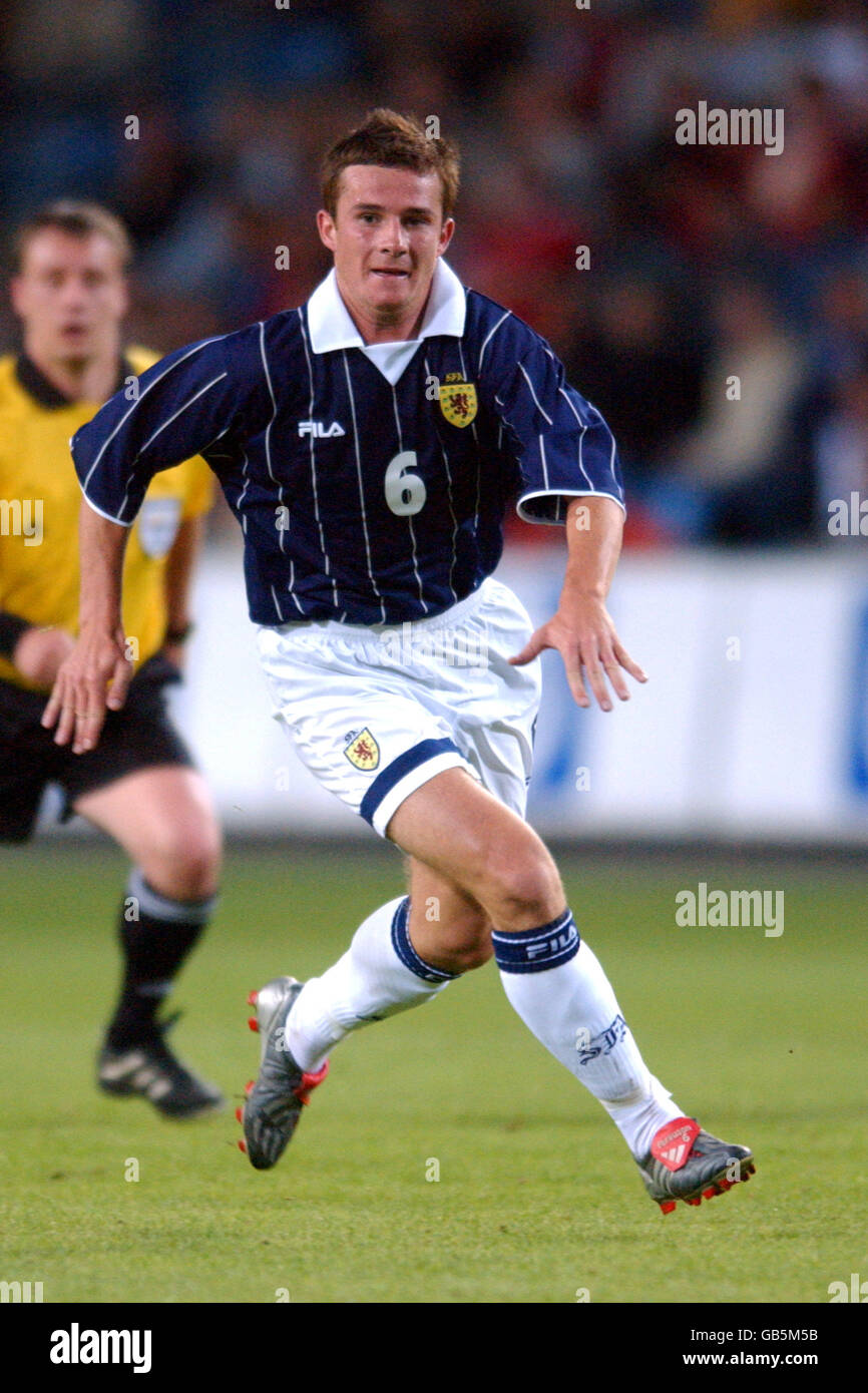 Soccer - International Friendly - Norway v Scotland. Barry Ferguson ...