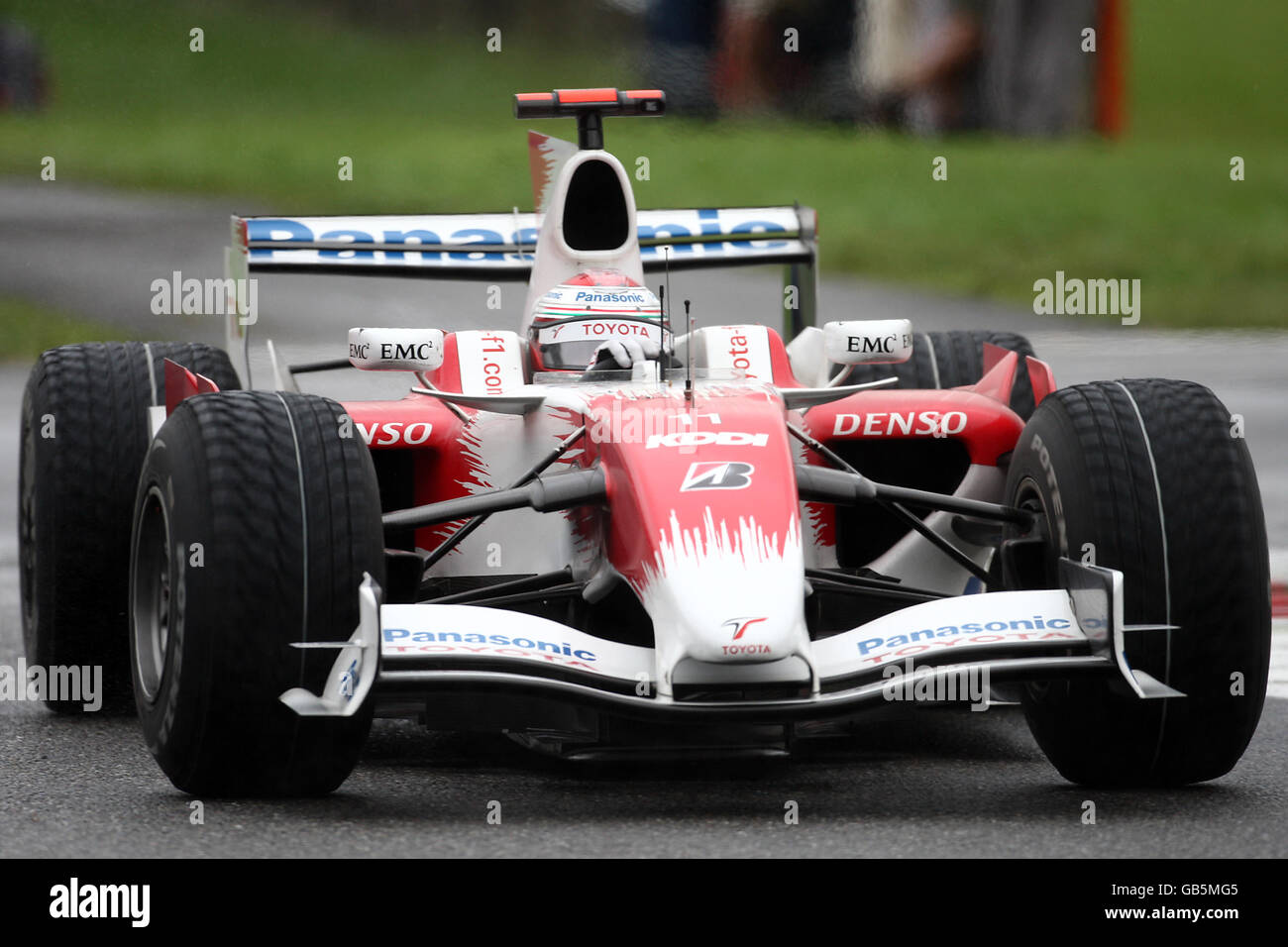 Toyota's Jarno Trulli in action during the Italian Grand Prix at Monza ...