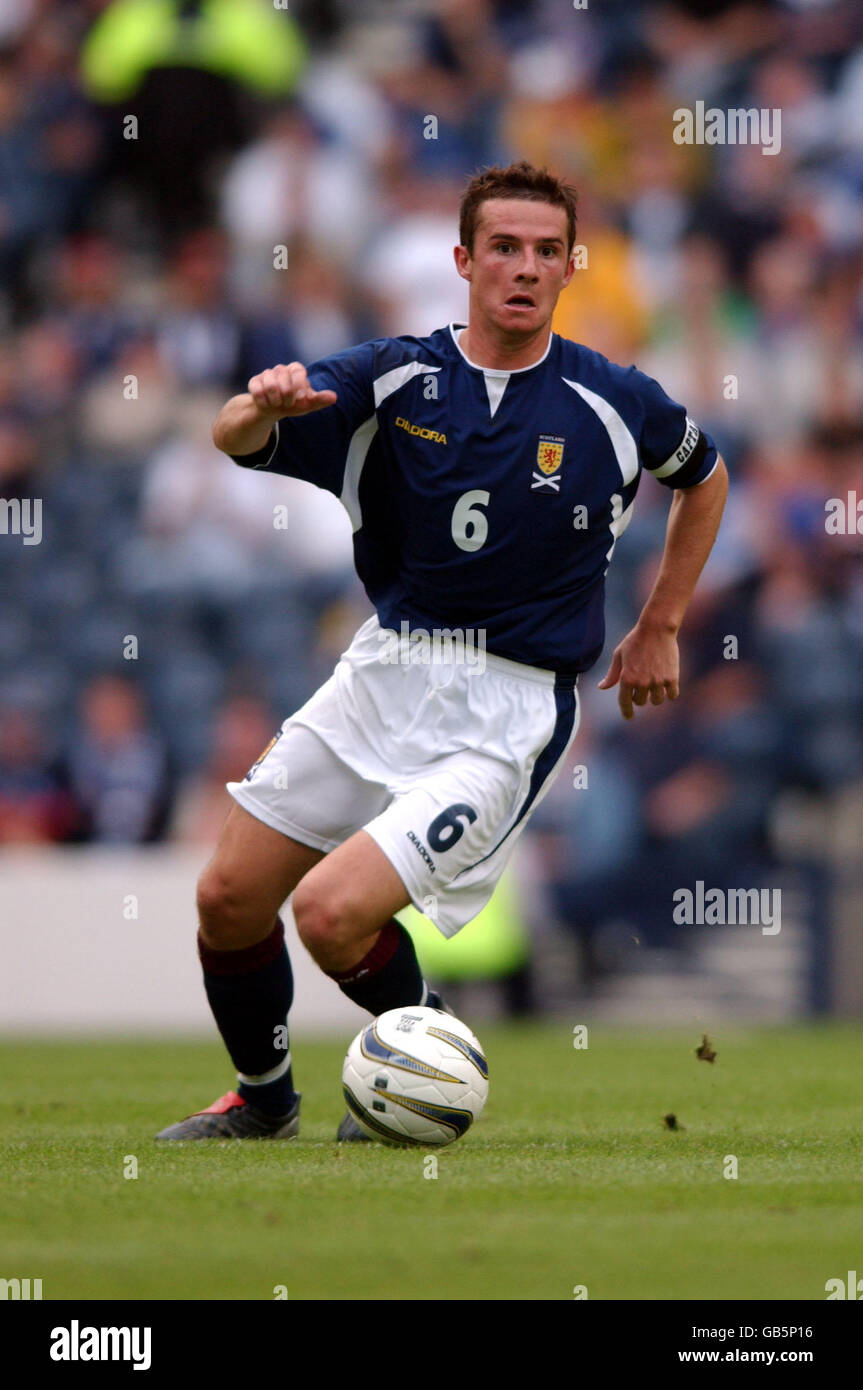Scotland's Barry Ferguson in action against the Faroe Islands Stock ...
