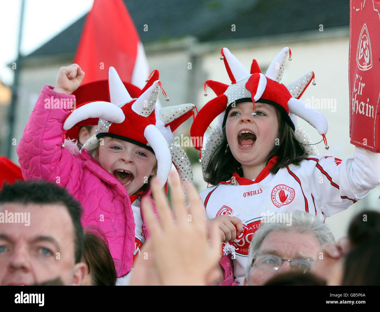 Tyrone crowned All Ireland football champions Stock Photo - Alamy