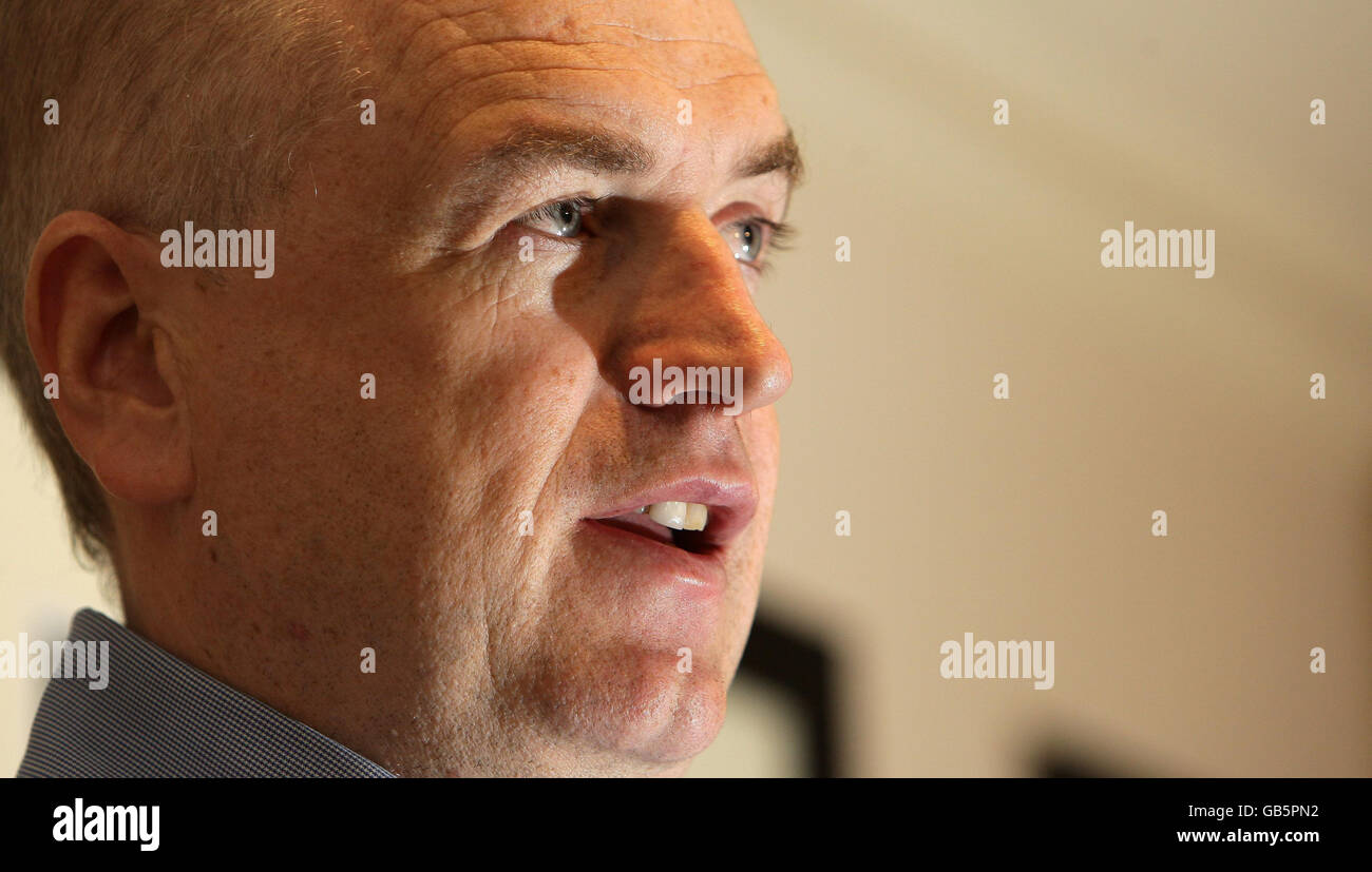 Ryanair Chief Financial Officer and Deputy CEO Howard Miller speaks at ...