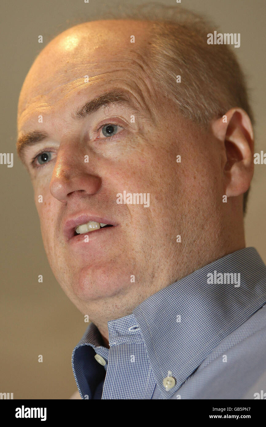 Ryanair Chief Financial Officer and Deputy CEO Howard Miller speaks at ...