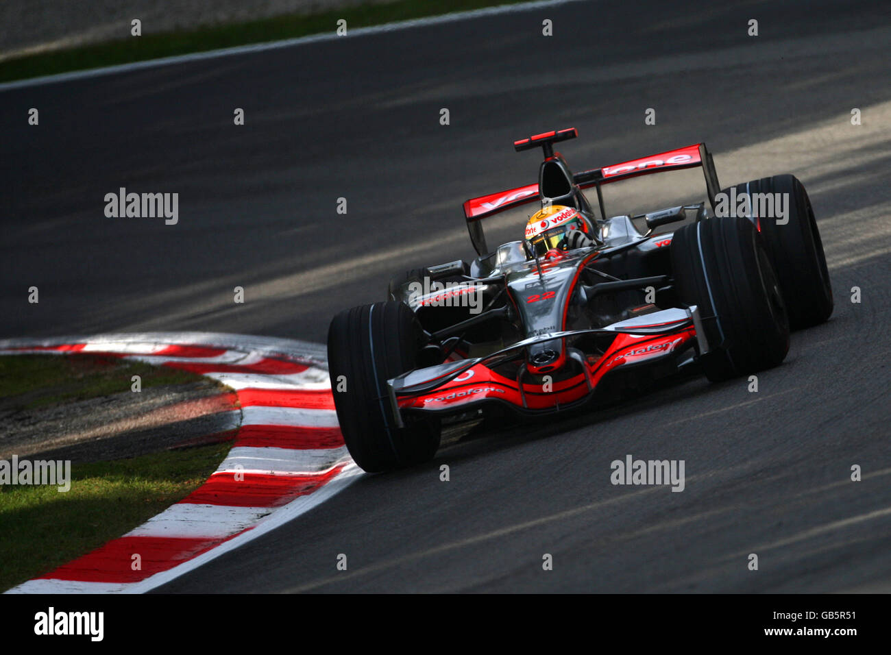 F1 General View Corner Kerb Rumble Strip High Resolution Stock ...