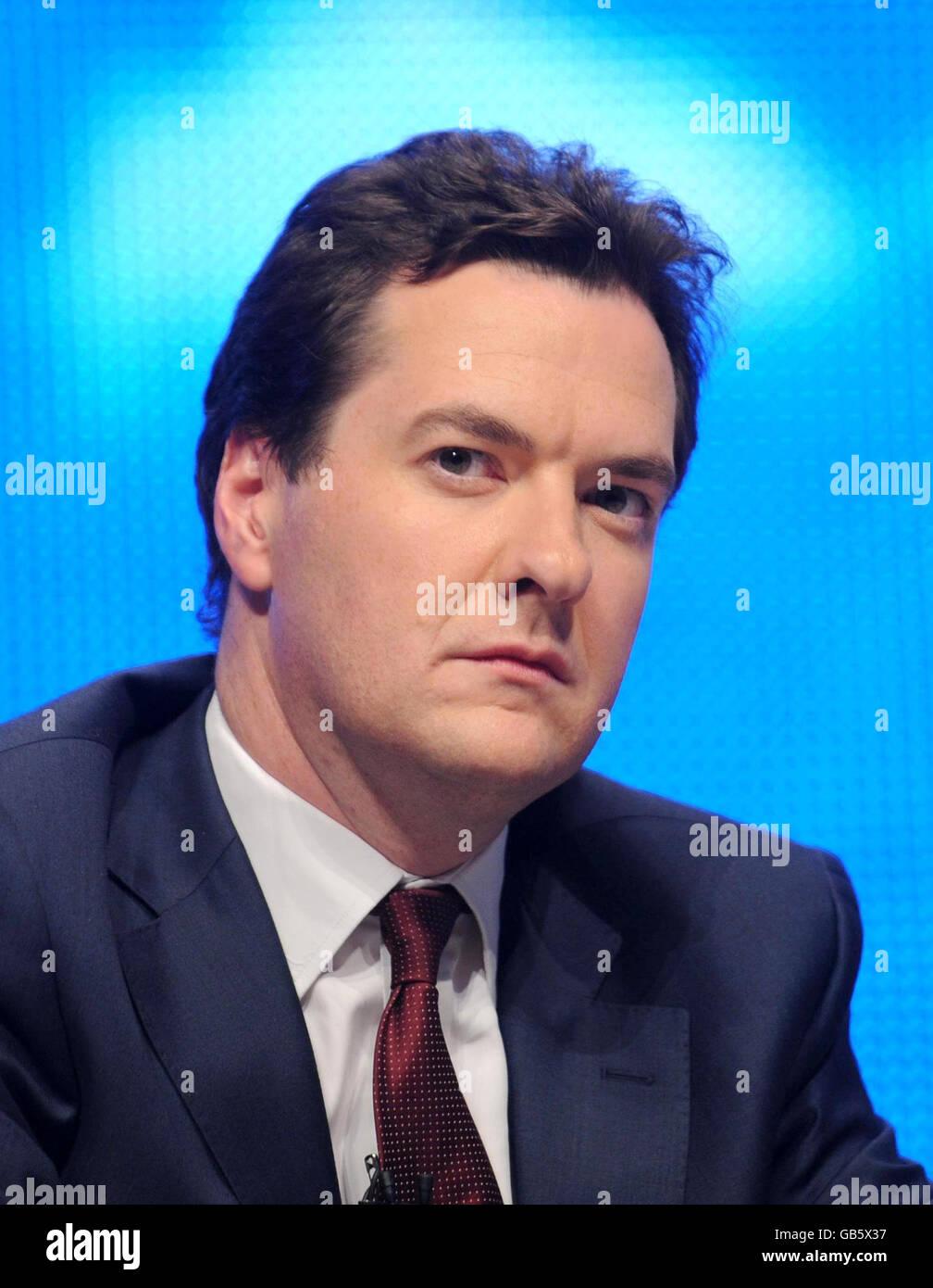 Shadow Chancellor George Osborne during the Conservative Party ...
