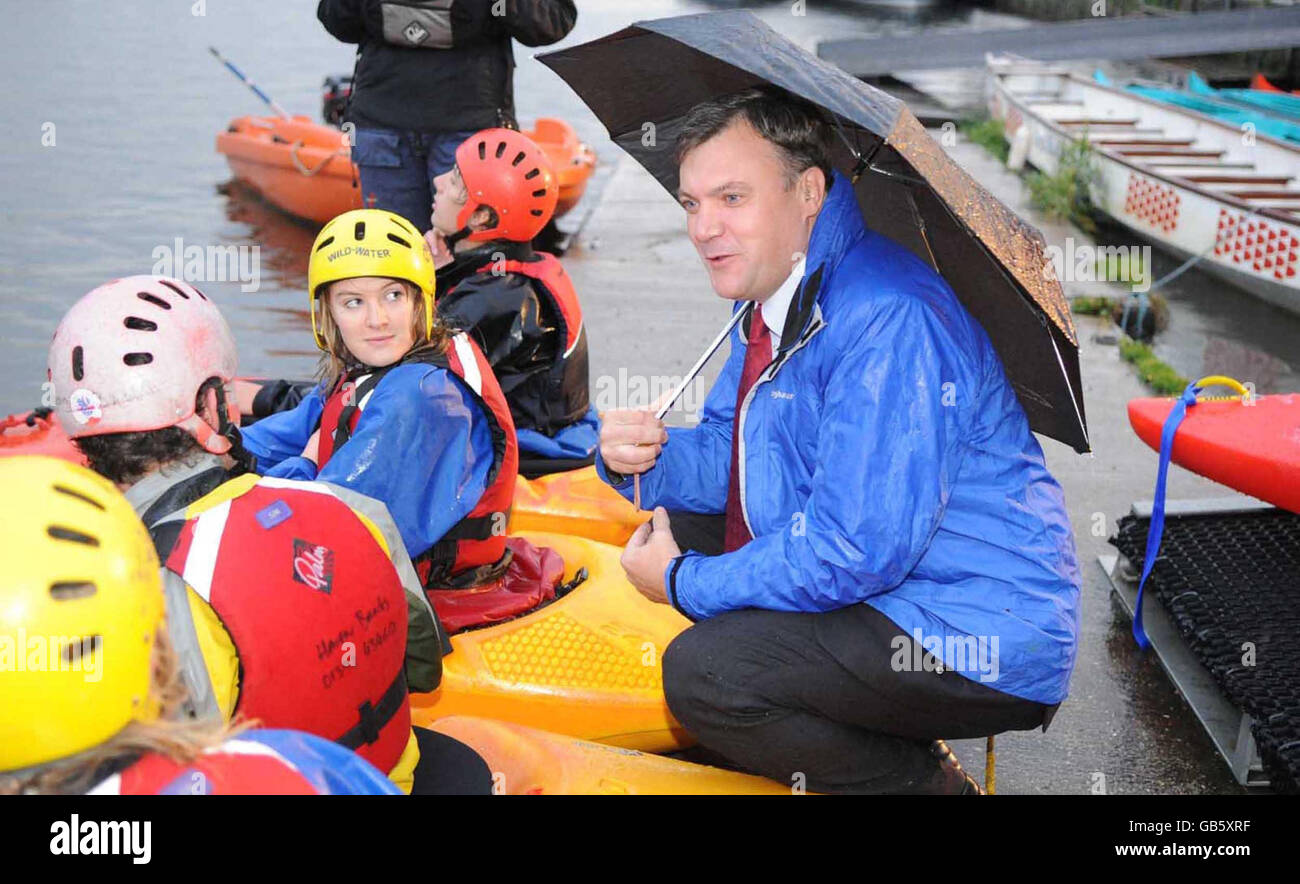 Children's Secretary Ed Balls encourages young people to get out and ...