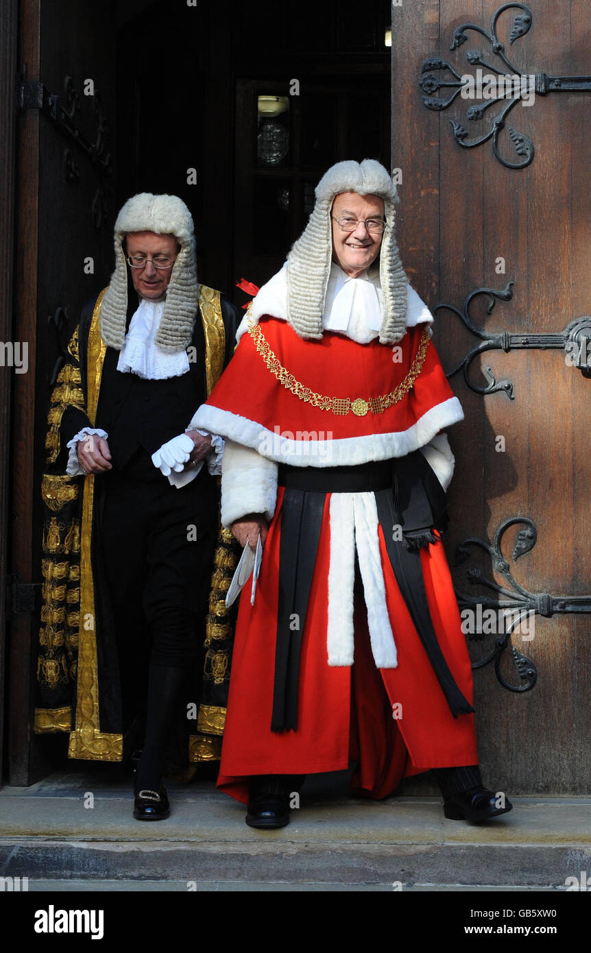New Lord Chief Justice Stock Photo - Alamy