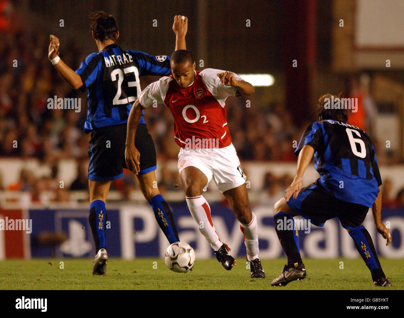 Arsenal v inter milan thierry henry hi-res stock photography and images ...