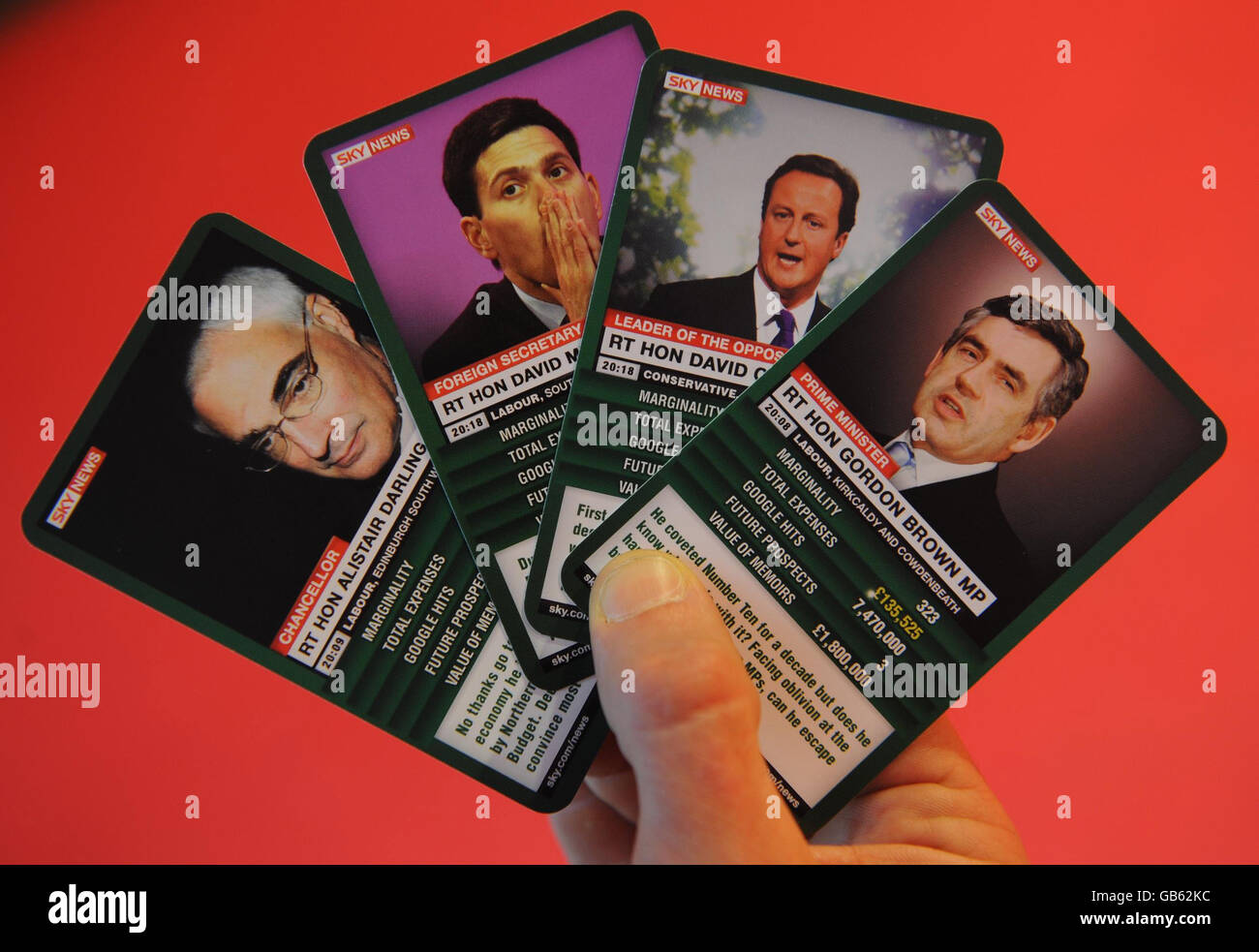 'Top Trumps' style playing cards that were issued by a television ...