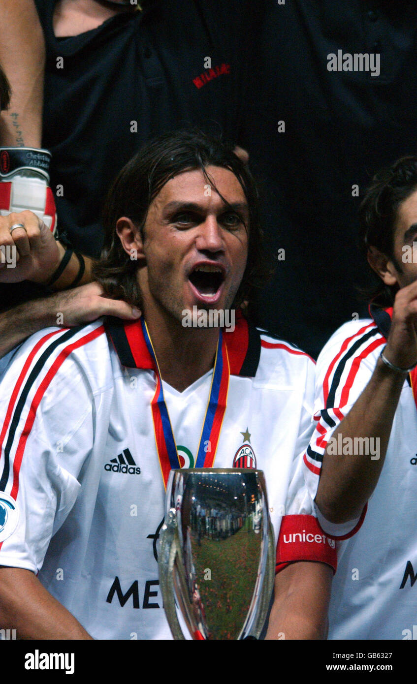 Paolo maldini trophy hi-res stock photography and images - Alamy