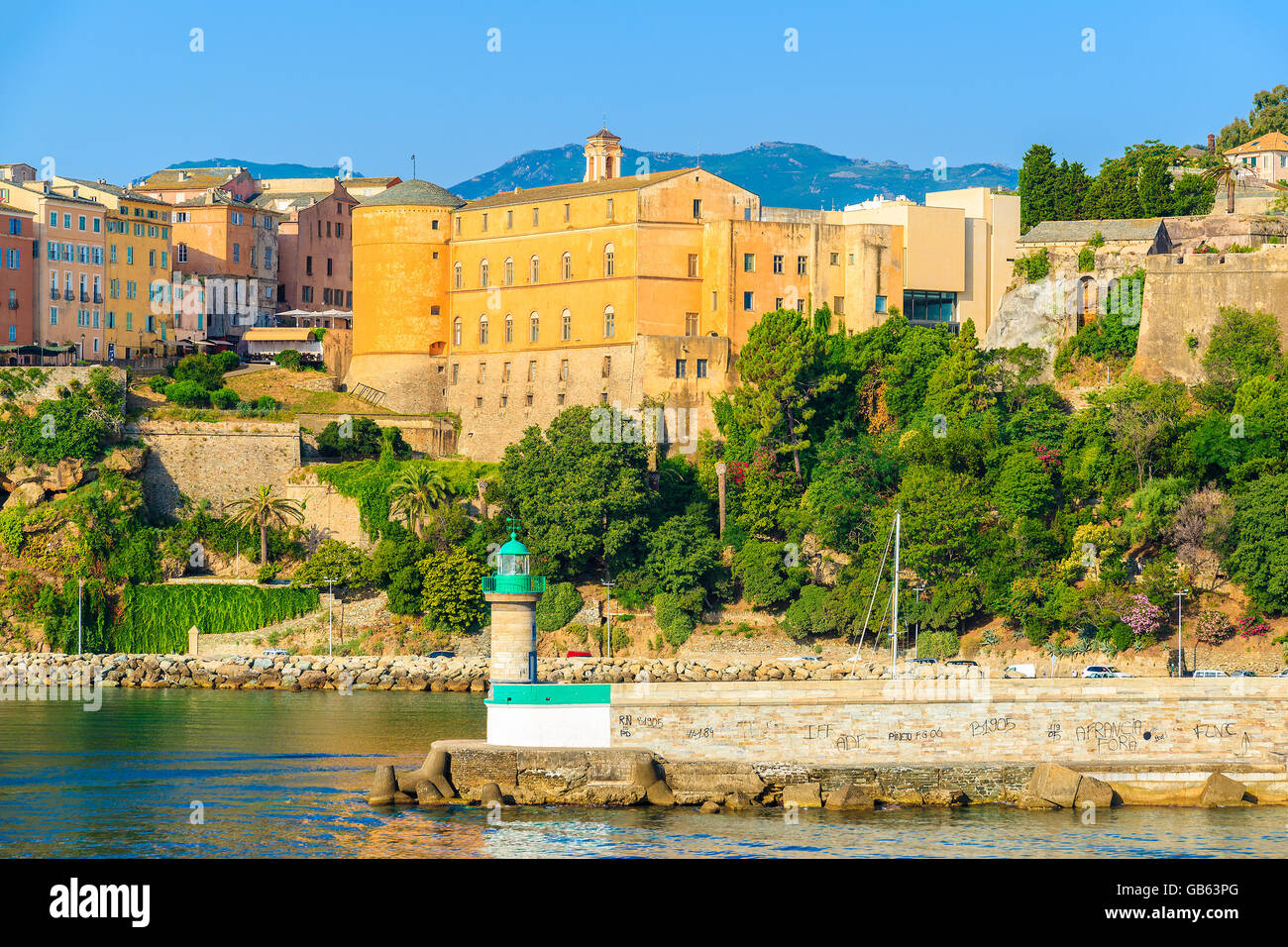 Bastia port corsica island jul hi-res stock photography and images - Alamy