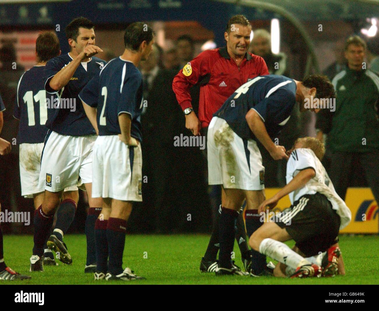 Soccer european championships 2004 qualifier group five germany v ...