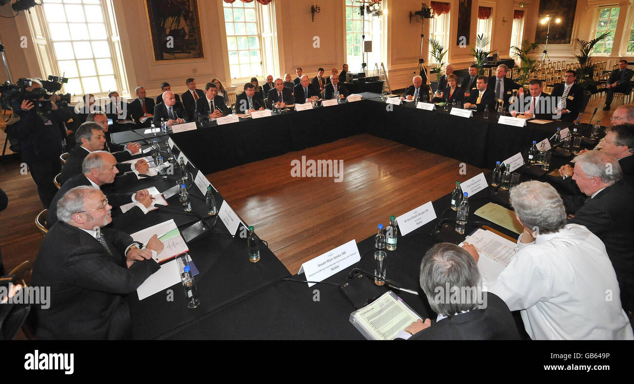 British-Irish Council summit Stock Photo - Alamy