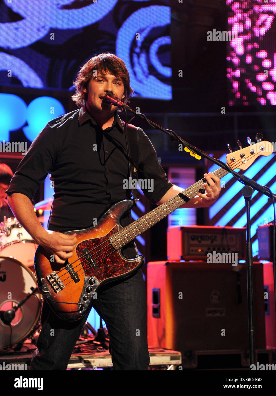 The Automatic perform during the Orange RockCorps concert at the Royal ...