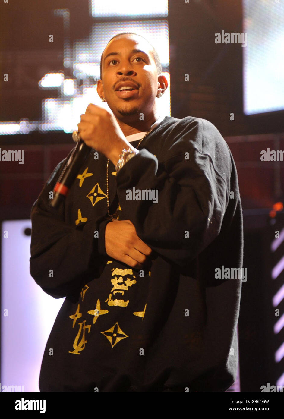 Ludacris performs during the Orange RockCorps concert at the Royal ...
