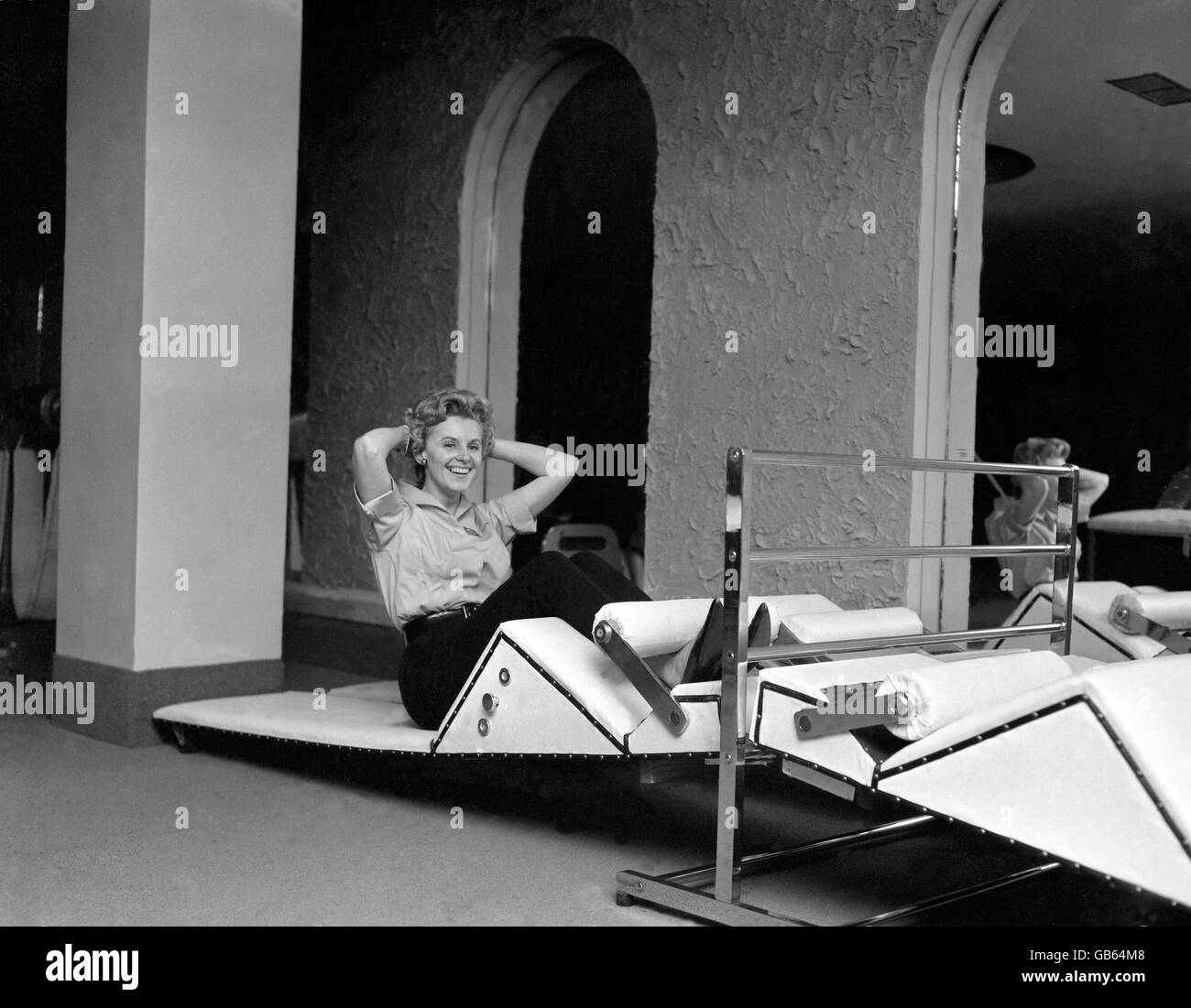 Smile fitness Black and White Stock Photos & Images - Alamy