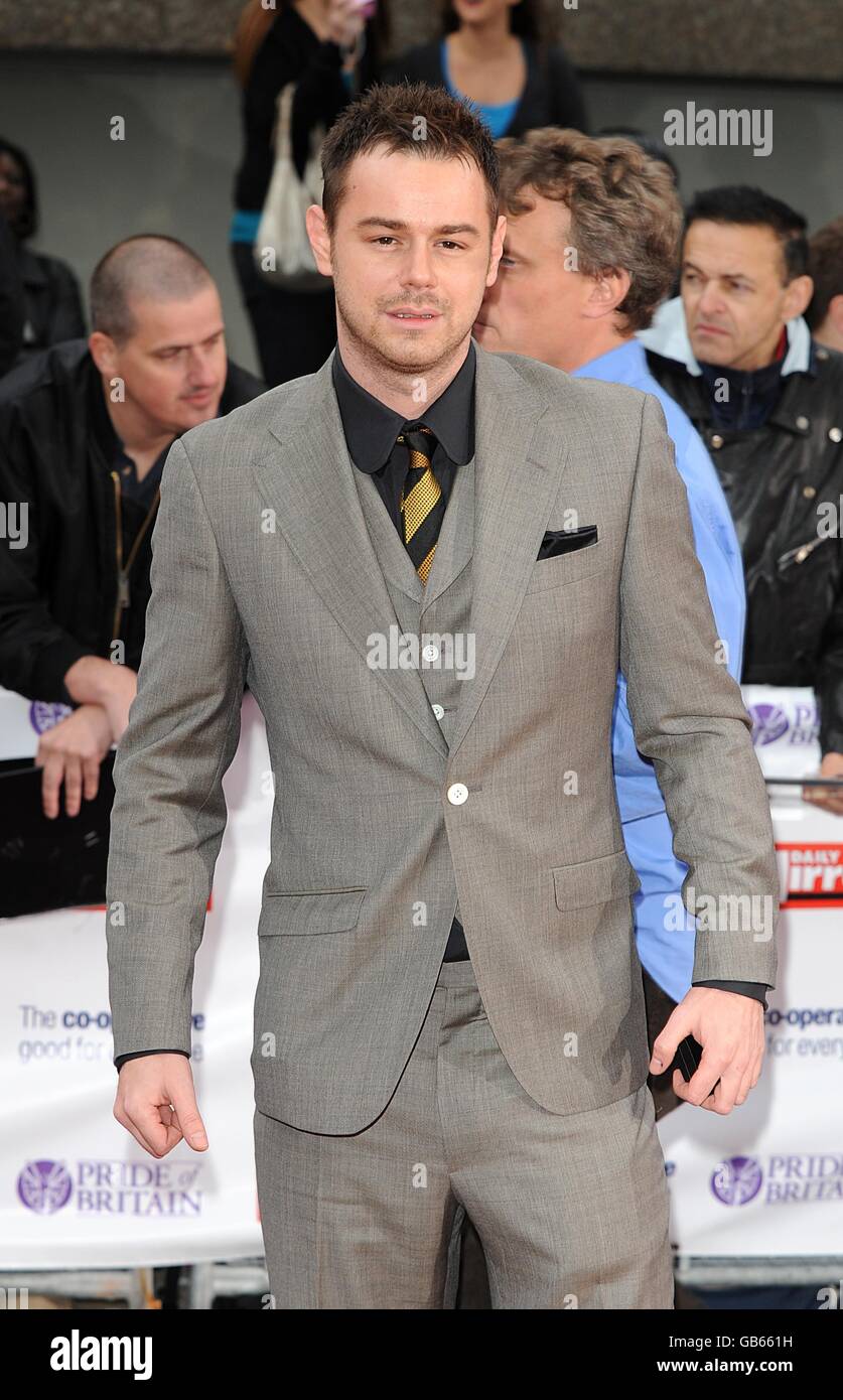 Danny Dyer arrives for the Pride of Britain Awards at the London ...